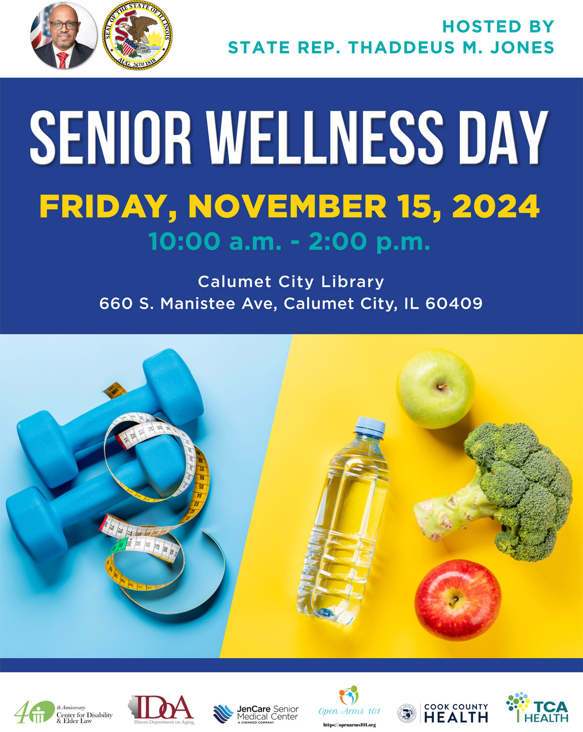 Senior Wellness Day On November 15th - Rep Thaddeus Jones